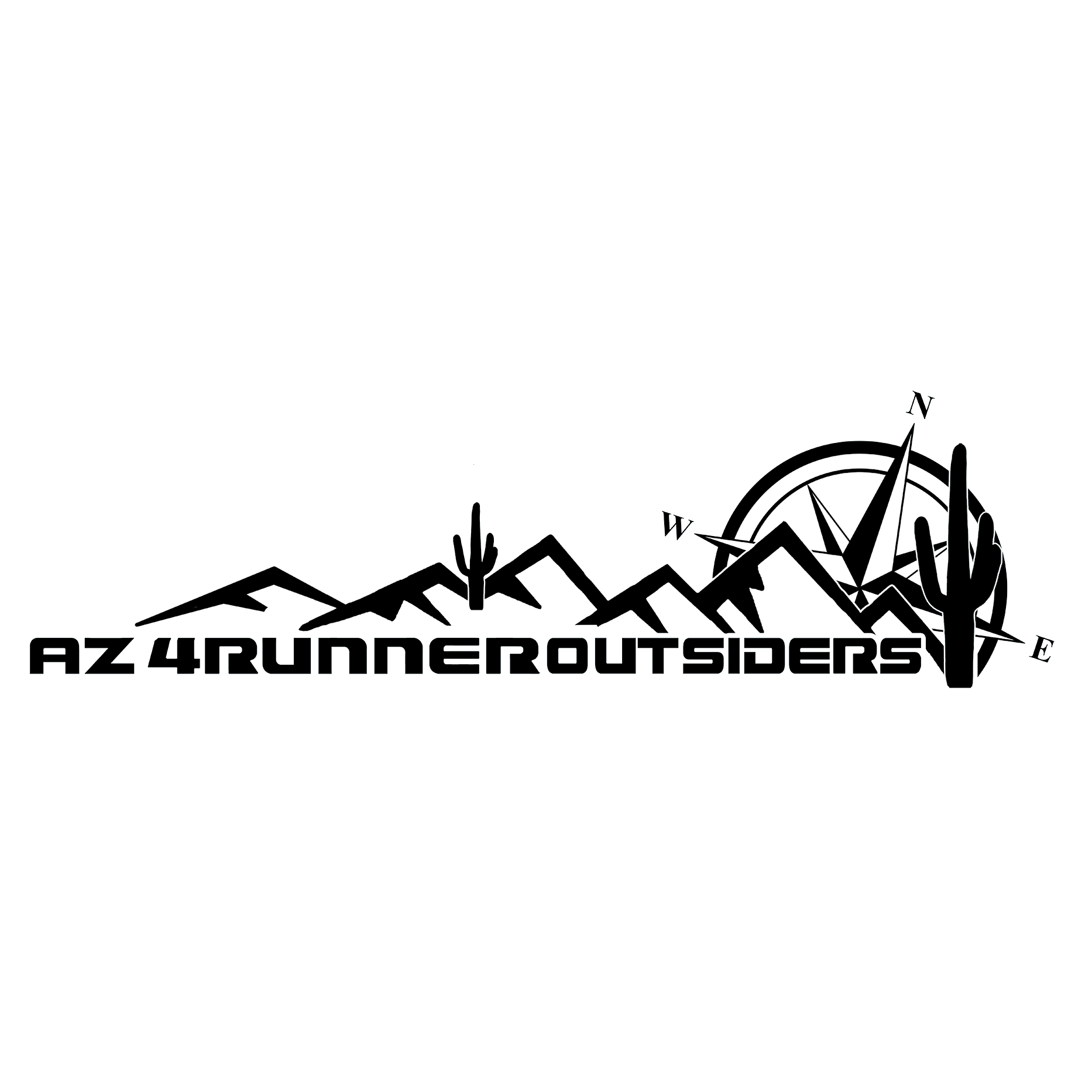 AZ 4Runner Banner decal | GP Walsh Designs