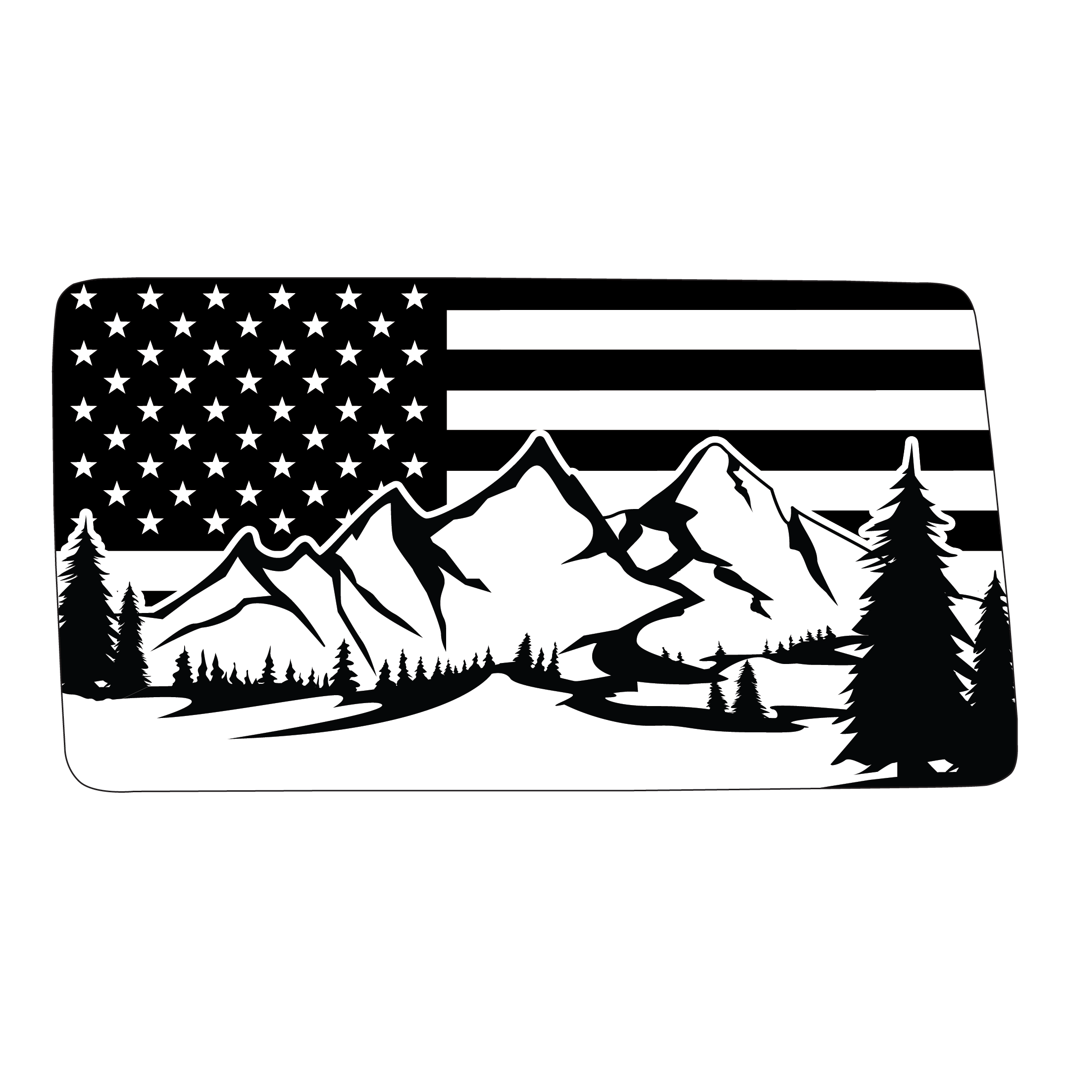 Mountains & USA | GP Walsh Designs