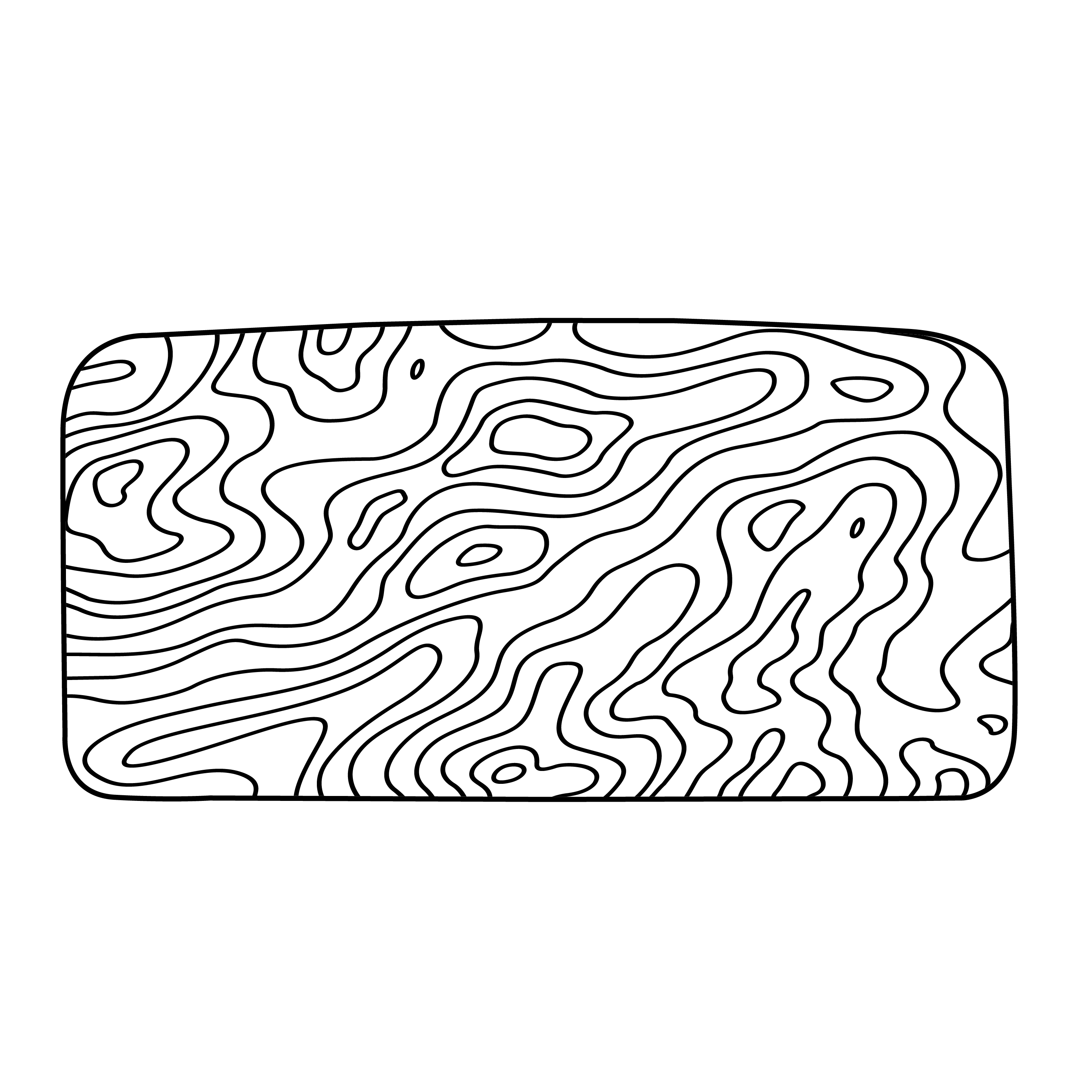 Sunroof Topo Design | GP Walsh Designs