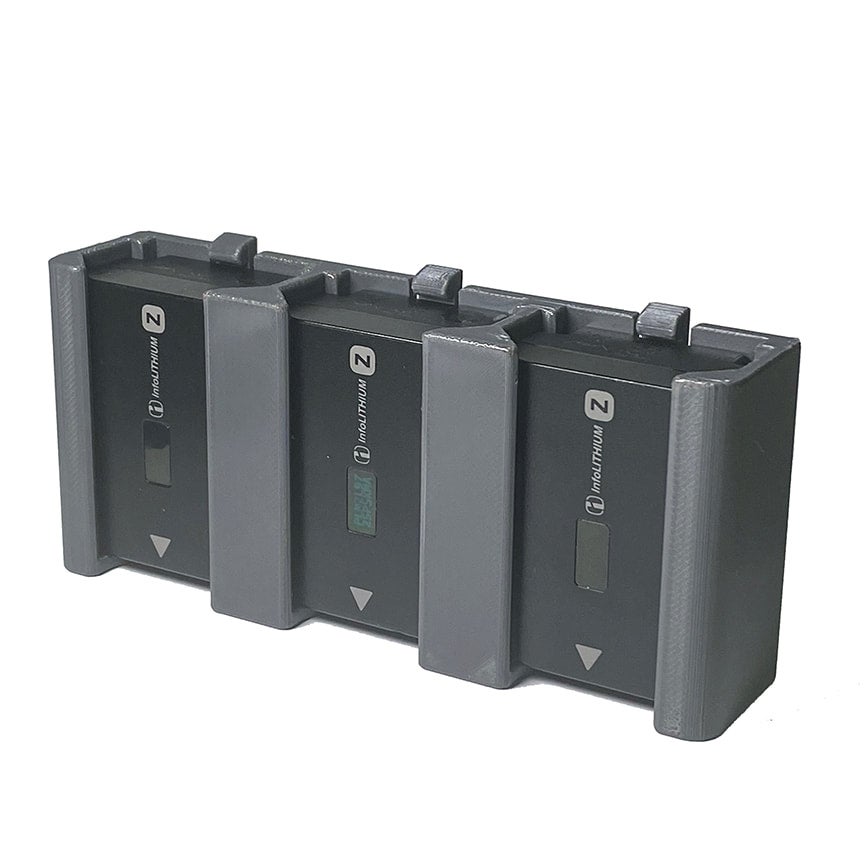 Inline Tri-Battery Holder | GP Walsh Designs