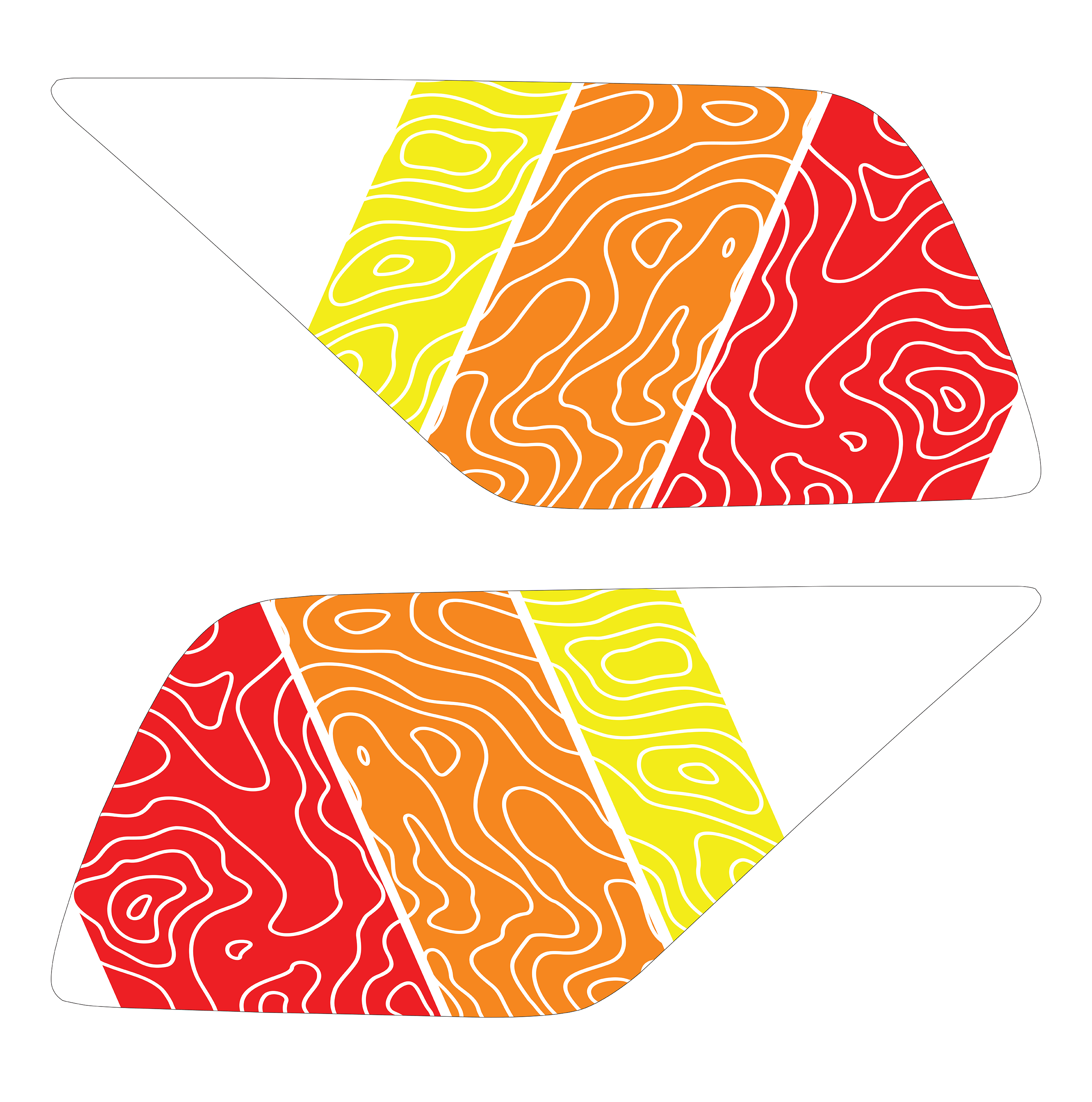 Topo Toyota Window Stripes 4G | GP Walsh Designs