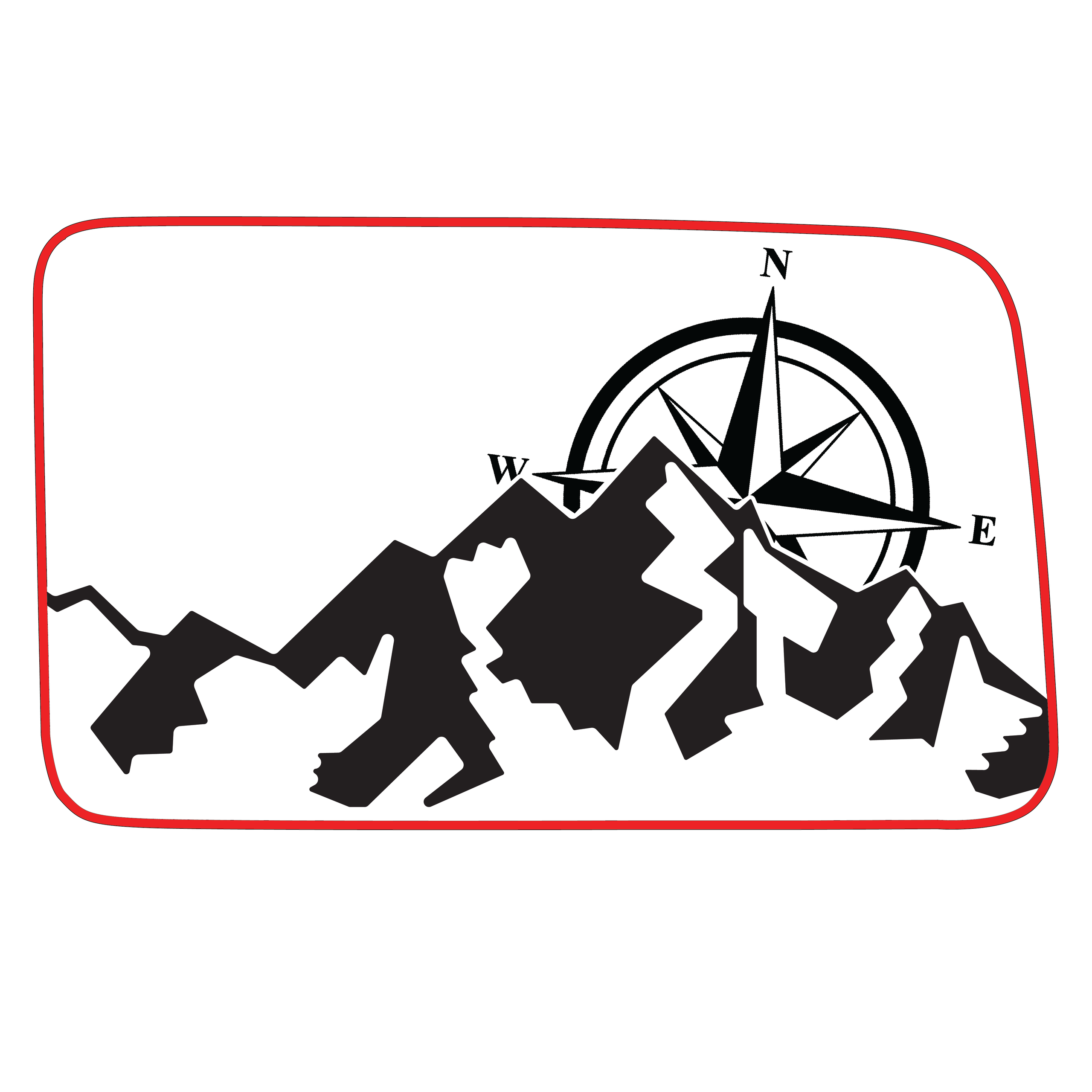 Mountains & Compass (JLU) | GP Walsh Designs