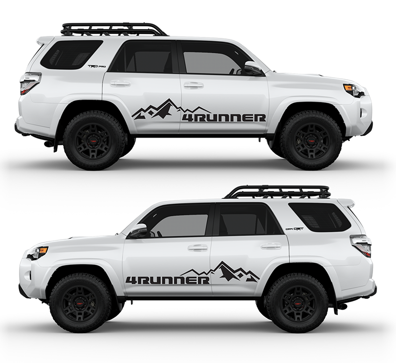 Body Side 4Runner and Mountains | GP Walsh Designs